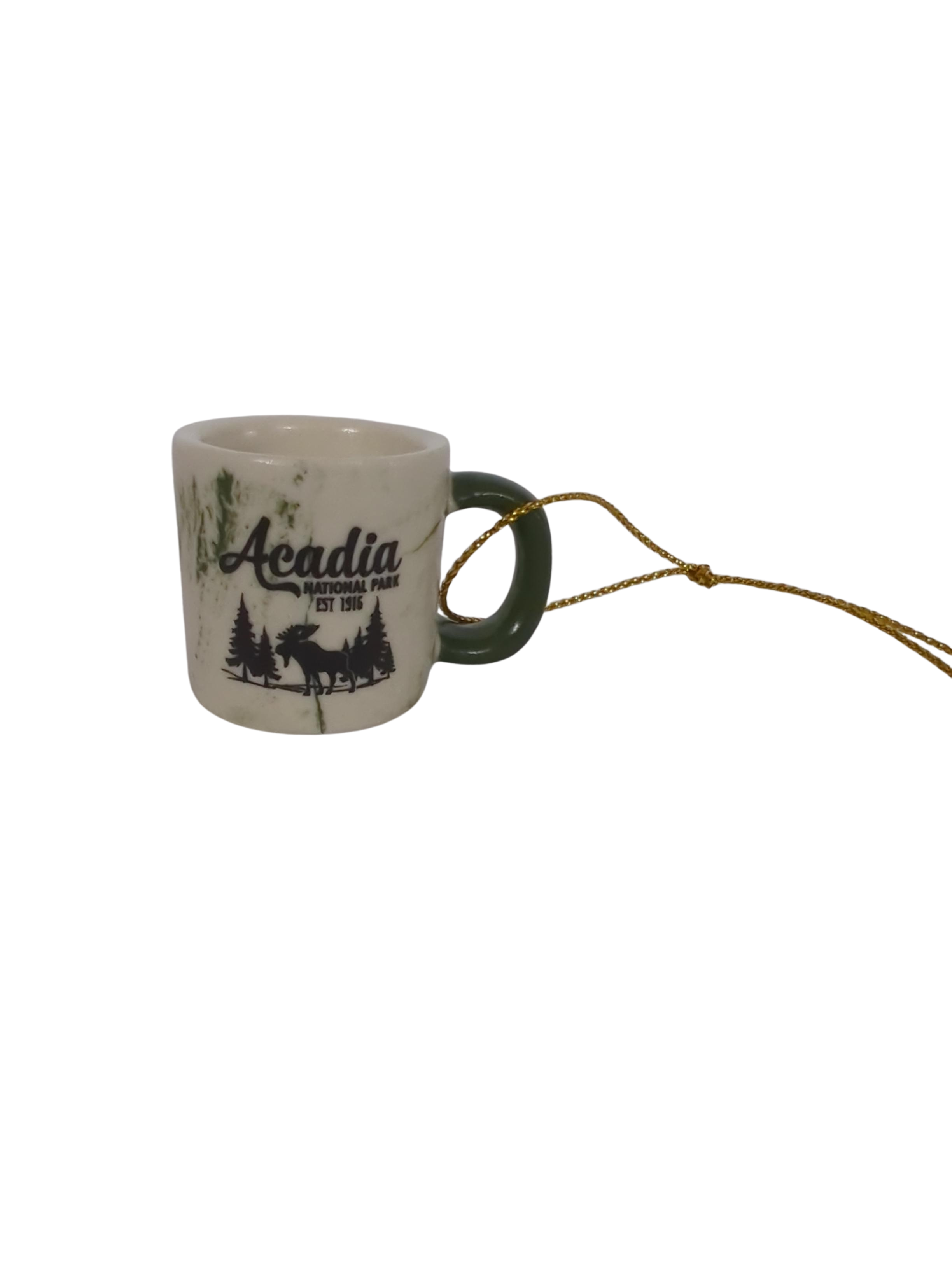 Mini Marble Mug Christmas Ornament – Jordan Pond House Shop