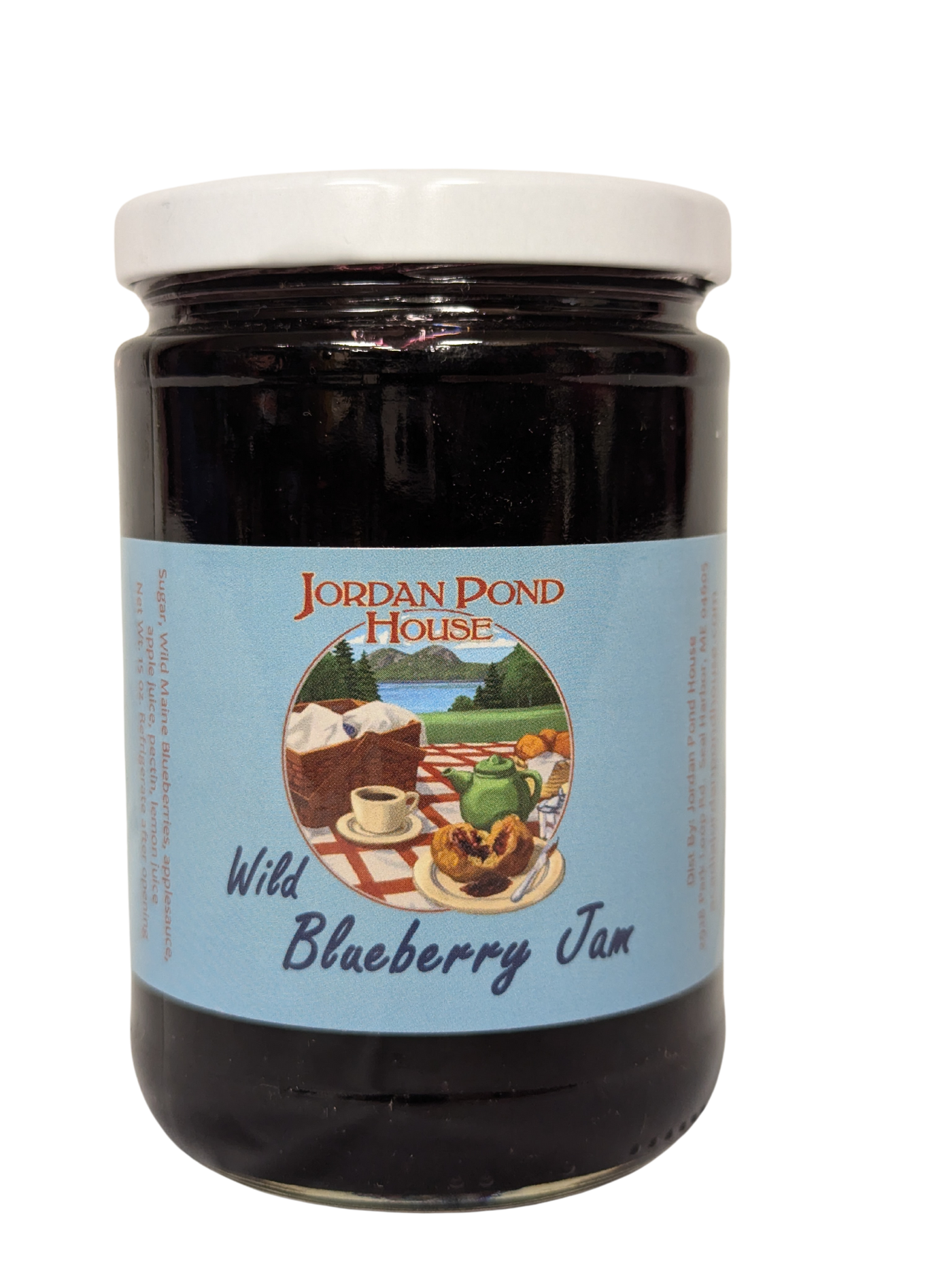Jordan Pond House Wild Blueberry Jam (made in Maine) - An Acadia Natio ...